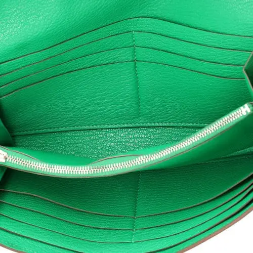 Hermès Kelly Wallet Chevre Mysore Long