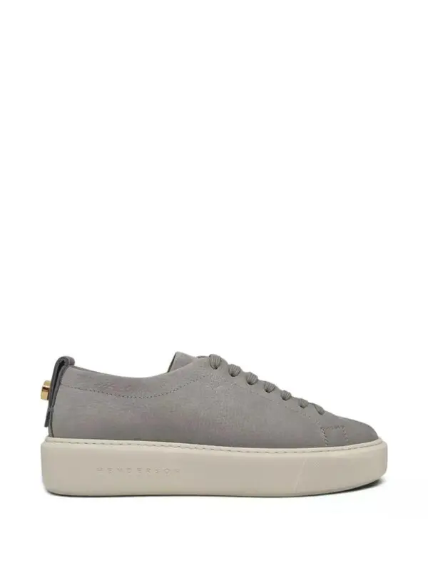 HENDERSON BARACCO Vale V2 Leather Sneakers - Grey