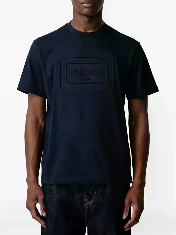 Lacoste Embroidered Cotton T-shirt