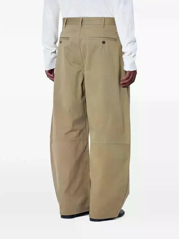 Comme Des Garçons Pleated Wide-leg Trousers