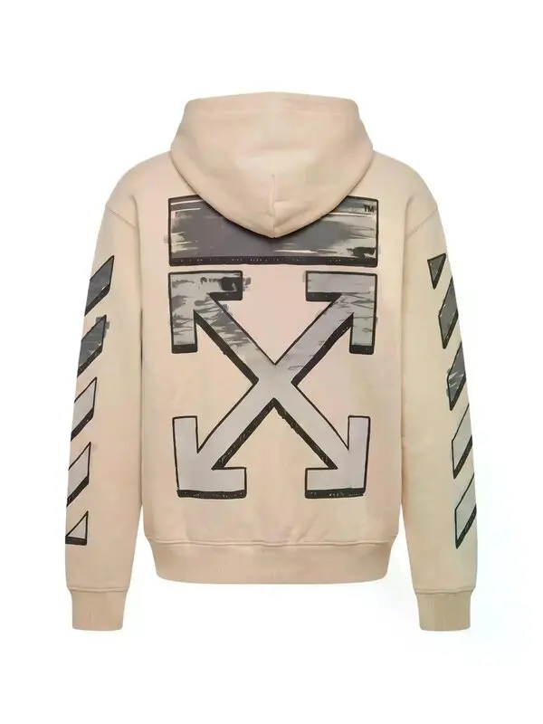 Off-White Arrows Diagonals-print Hoodie
