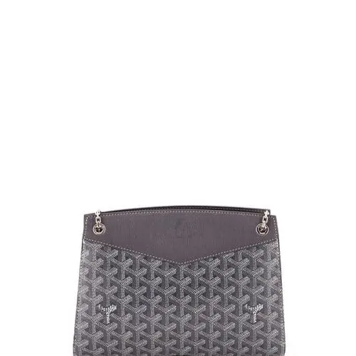 Goyard Structured Rouette Chain Shoulder Bag Coated Canvas Pm