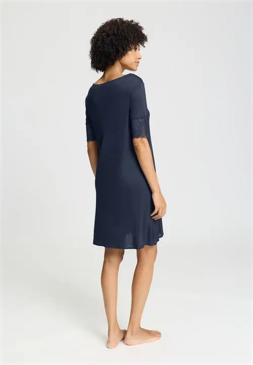 Hanro Azelia Lace Trim Tencel Nightgown