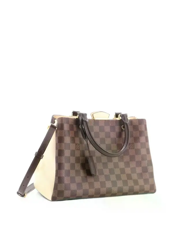 LOUIS VUITTON Brittany Handbag Damier Satchel