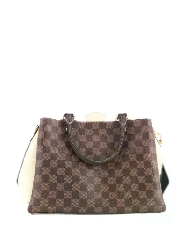 LOUIS VUITTON Brittany Handbag Damier Satchel
