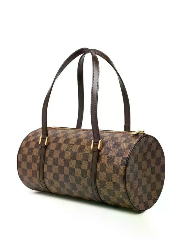 LOUIS VUITTON 2005 Damier Ebene Papillon 30 Handbag