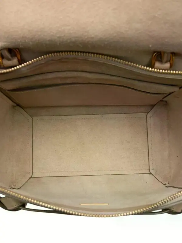 Celine 2019 Micro Grained Calfskin Belt Bag Satchel