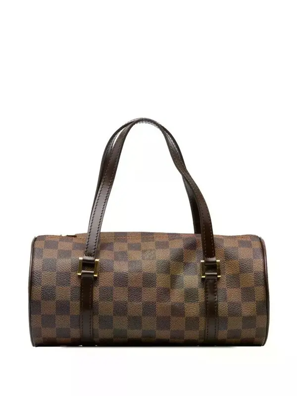 LOUIS VUITTON 2004 Damier Ebene Papillon 26 Handbag
