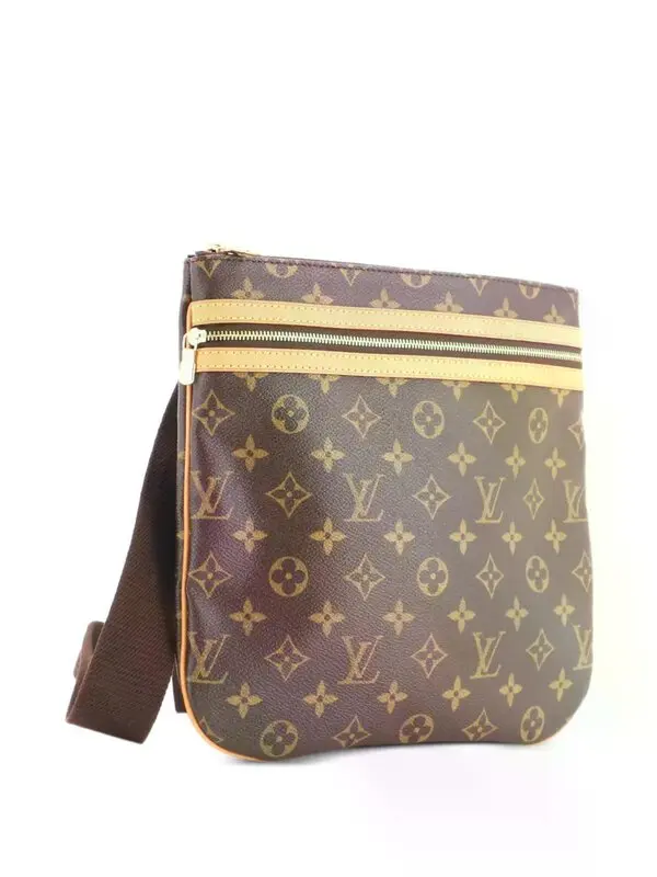 LOUIS VUITTON Bosphore Pochette Monogram Canvas Crossbody Bag