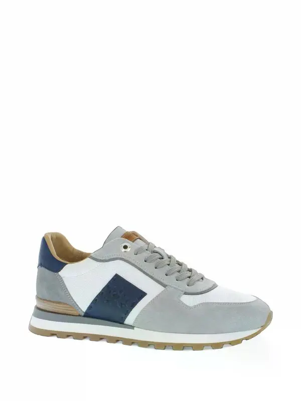 LA MARTINA Panelled Leather Sneakers