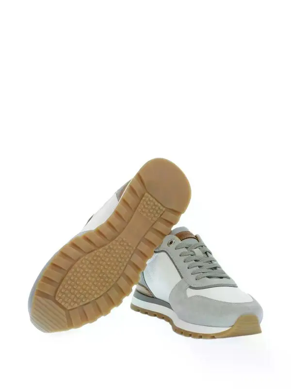 LA MARTINA Panelled Leather Sneakers
