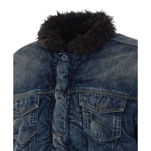 DIESEL® D-curly-fsj1 Jacket - Blue