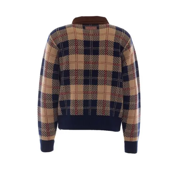 Guest In Residence Tartan Bomber