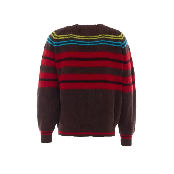 LANVIN Wool And Cashmere Striped Sweater