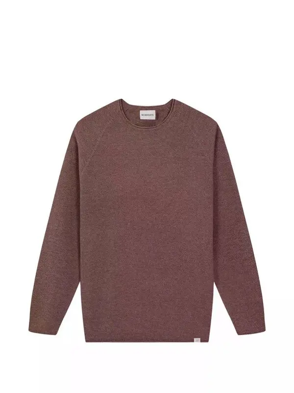 NOWADAYS Honeycomb-knit Raglan-sleeve Sweater