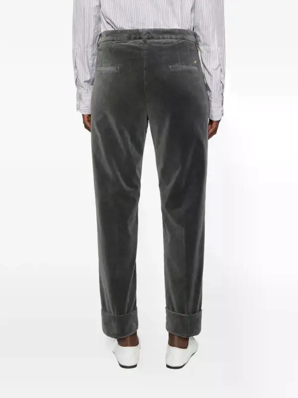 MASON'S Velvet Turn-up Trousers