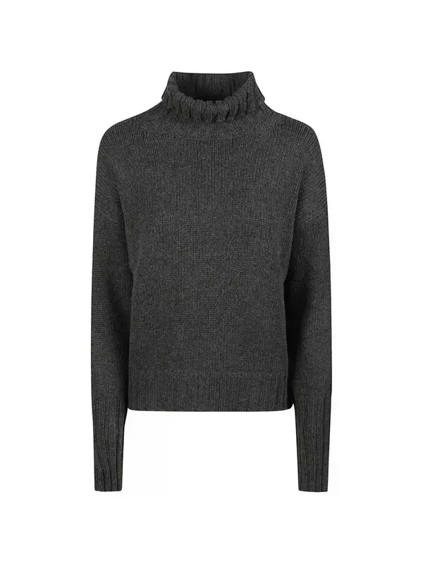 ARAGONA Ribbed-knit Turtleneck Sweater