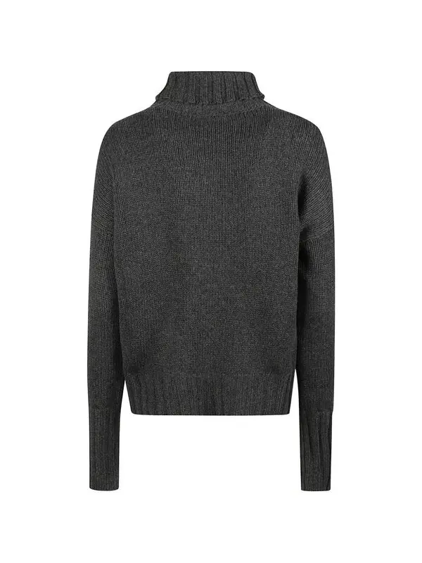 ARAGONA Ribbed-knit Turtleneck Sweater