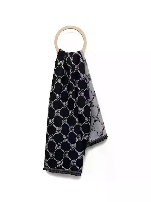 JOOP! Cornflower-pattern Scarf