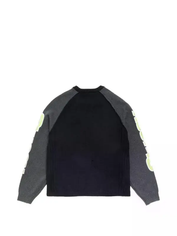 StÜssy Logo-print Raglan-sleeves Sweatshirt