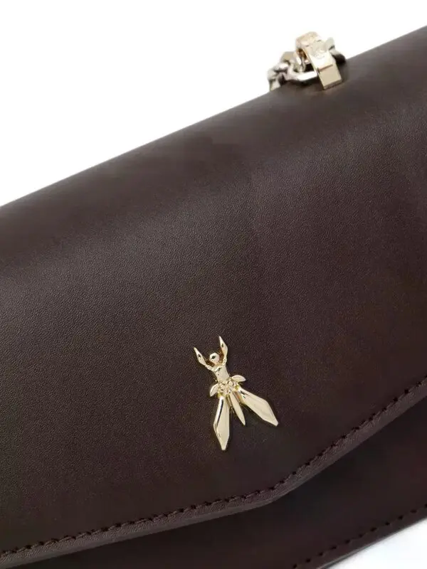 Patrizia Pepe Fly Bamby Logo-plaque Shoulder Mini Bag