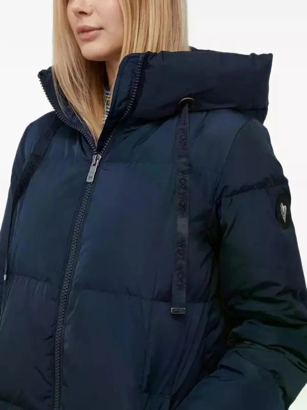 MOS MOSH Mmnova Square Hooded Single-breasted Coat