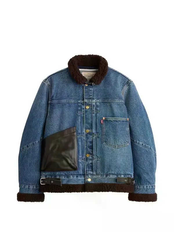 Sacai X Levi's Layered Denim Jacket