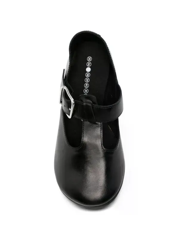 PHILEO Buckle-fastening Leather Loafers