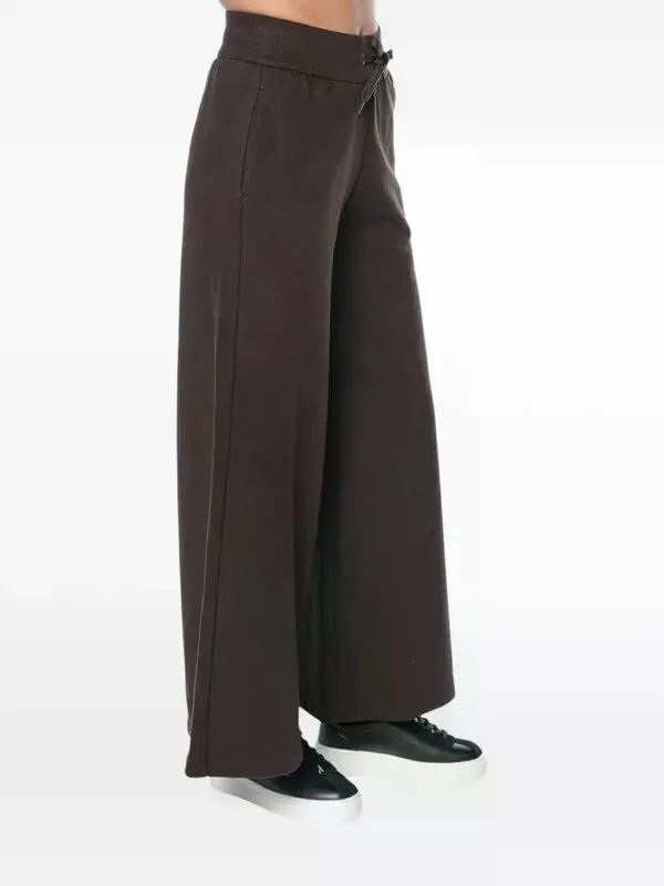 Armani Exchange Logo-embroidered Drawstring Trousers