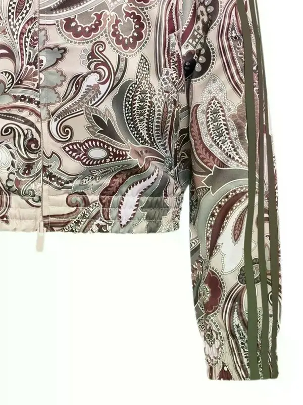 Adidas Liberty London Firebird Satin Track Top - Neutrals