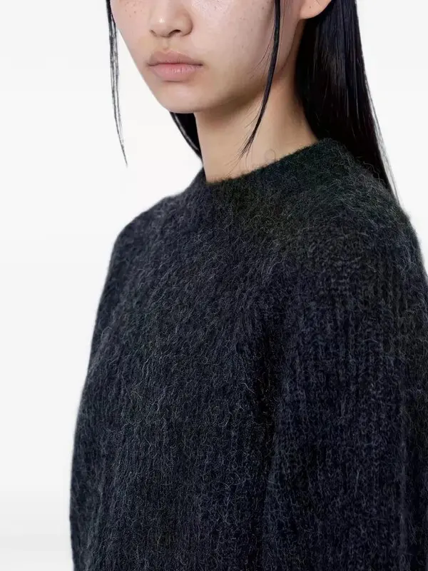 Max Mara Textured Crew-neck Sweater