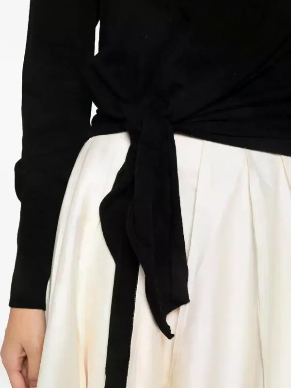 Liviana Conti Tie-waist Sweater