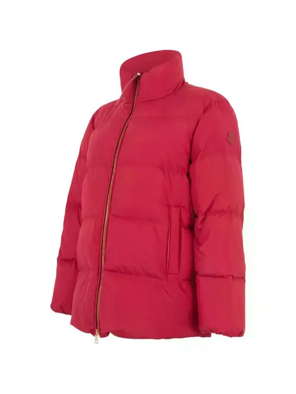 Moncler Vivantesse Short Down Jacket - Red