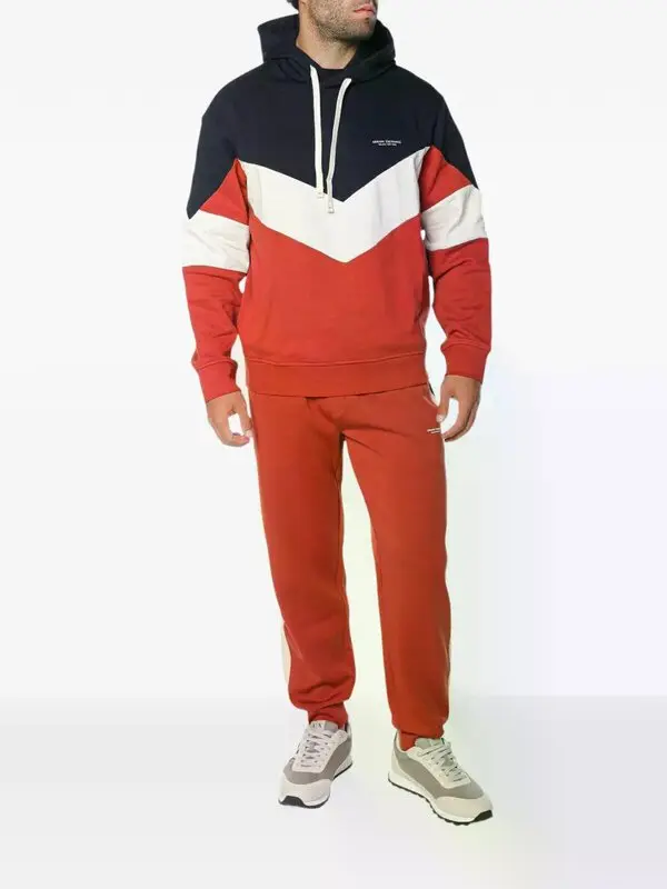 Armani Exchange Colour-block Drawstring Hoodie