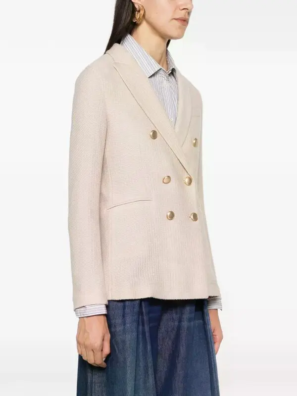 CIRCOLO 1901 Double-breasted Wool Blazer