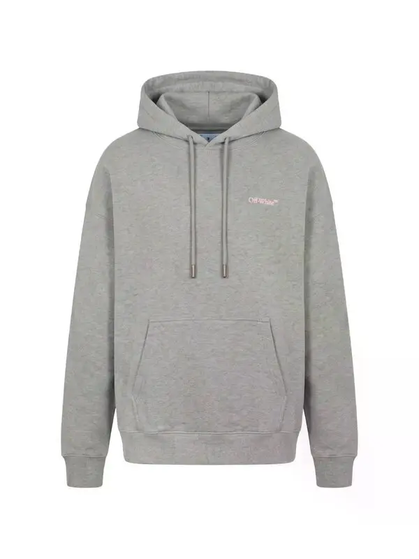 Off-White Bolt Arrows-print Drawstring Hoodie