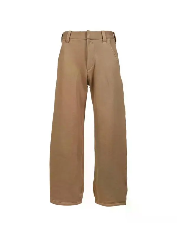 JOHN DOE Straight-leg Cotton Trousers