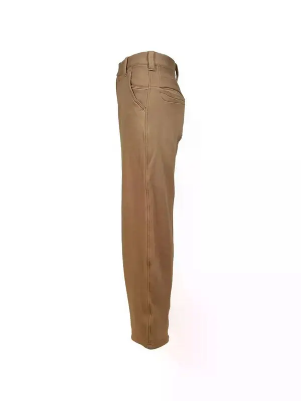 JOHN DOE Straight-leg Cotton Trousers