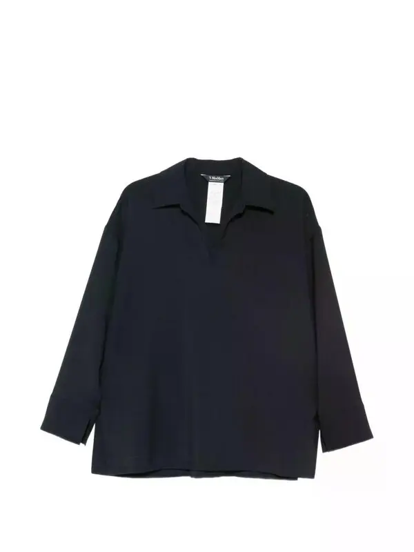Max Mara Virgin Wool Blouse