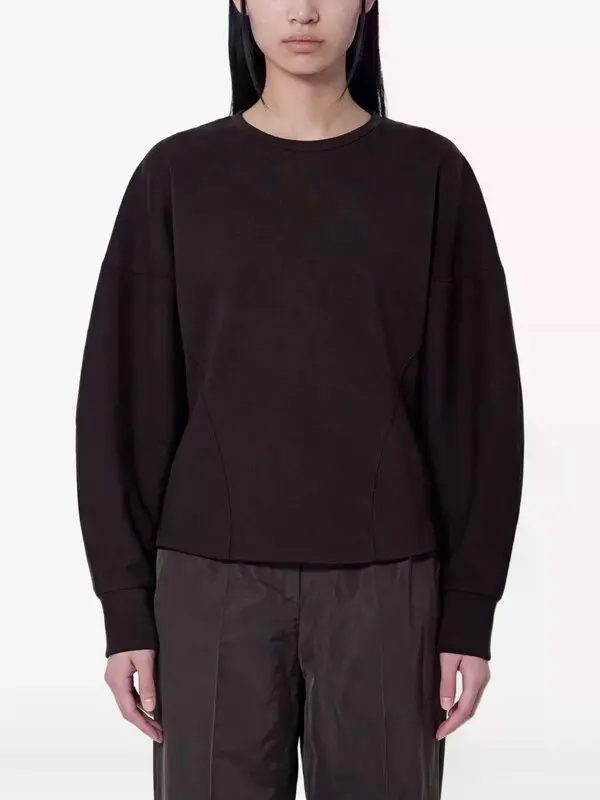 Max Mara Crew-neck Sweatshirt - Brown