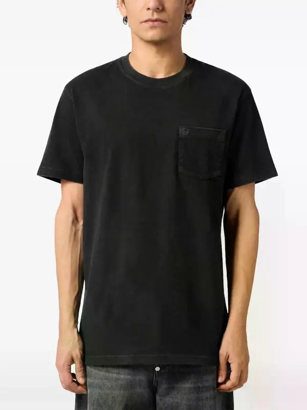 Philipp Plein Round Neck T-shirt Chest Pocket