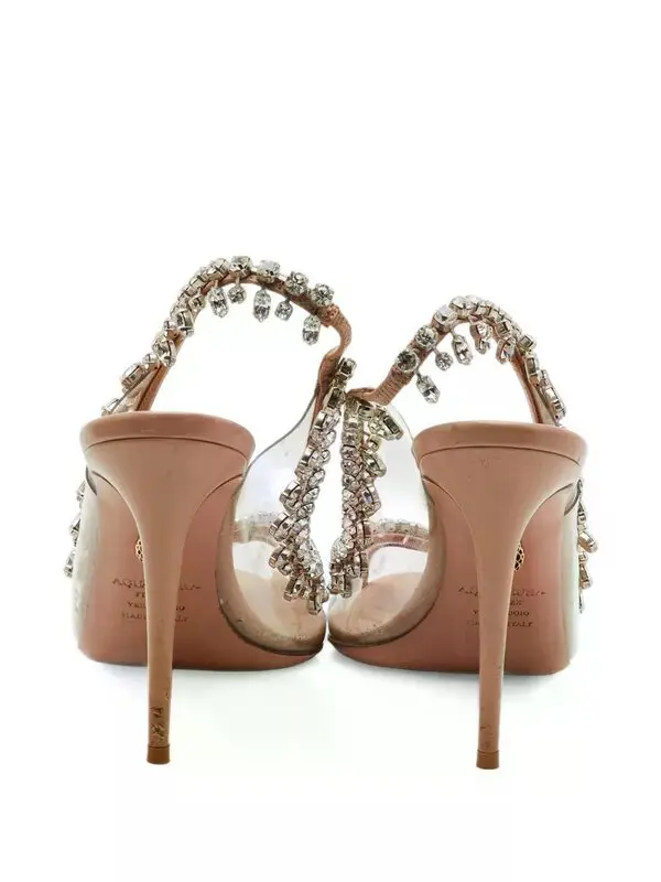 AQUAZZURA Temptation Crystal-embellished Sandals