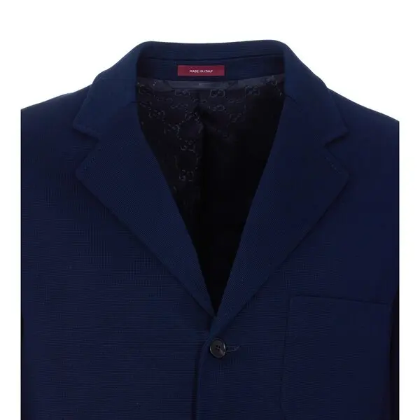 Gucci Cotton Jersey Monobreasted Jacket