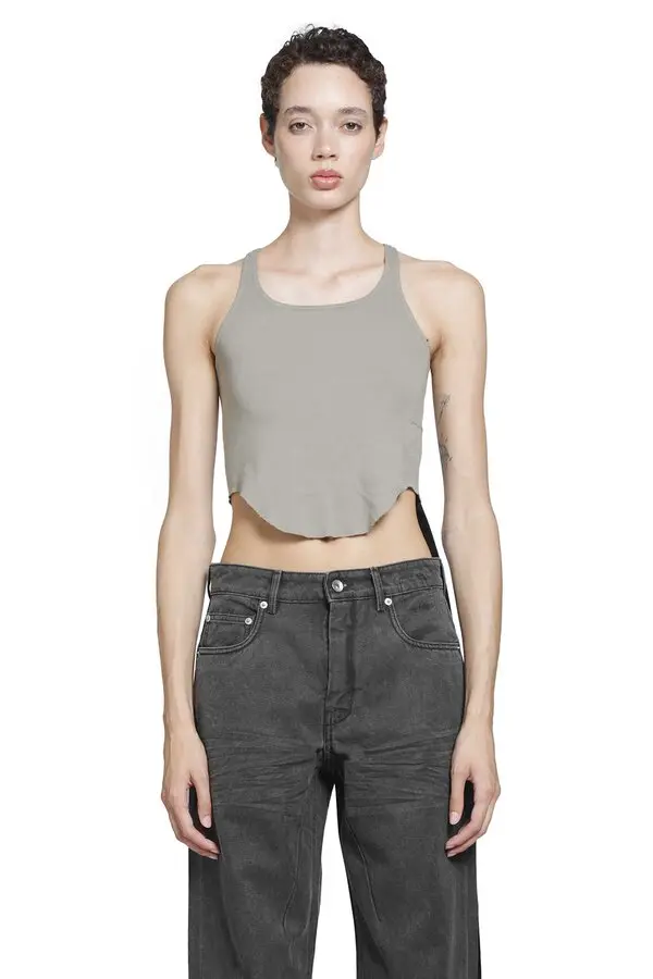Rick Owens Tower Basic Cropped Tank