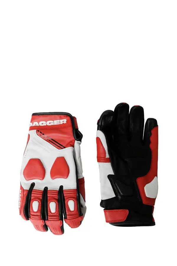DAGGER Leather Moto Gloves