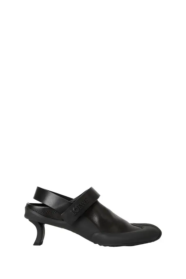 Loewe Dive Slingbacks - Black