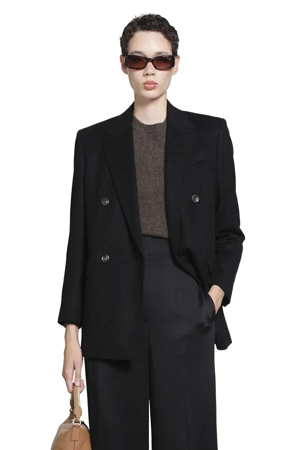 Max Mara Wool Broadcloth Blazer