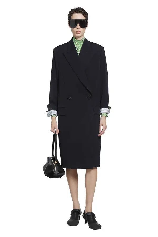Loewe Wool Coat - Blue