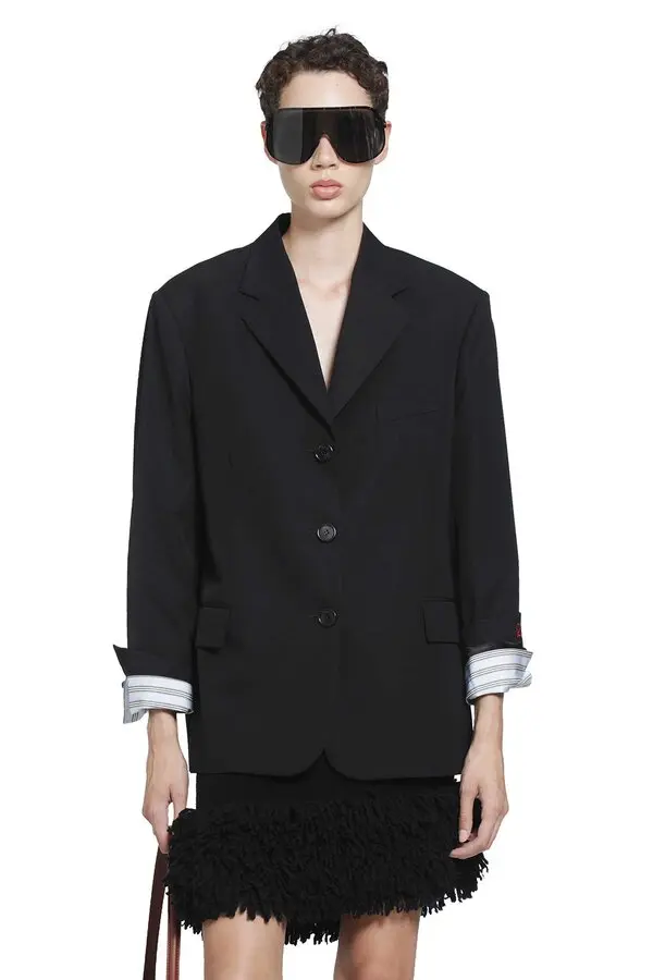 Loewe Wool Blazer - Black