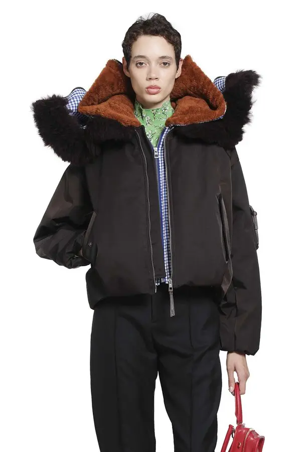 Loewe Technical Shell Bomber Jacket